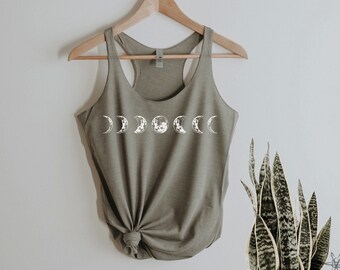 Moon Phase Tank - Etsy