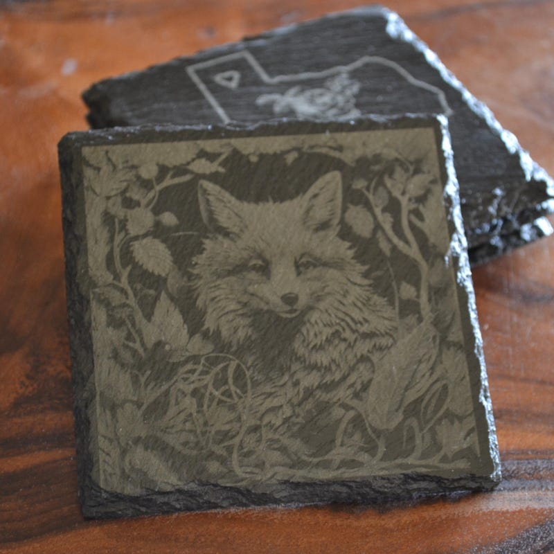 Fox Coaster - Etsy