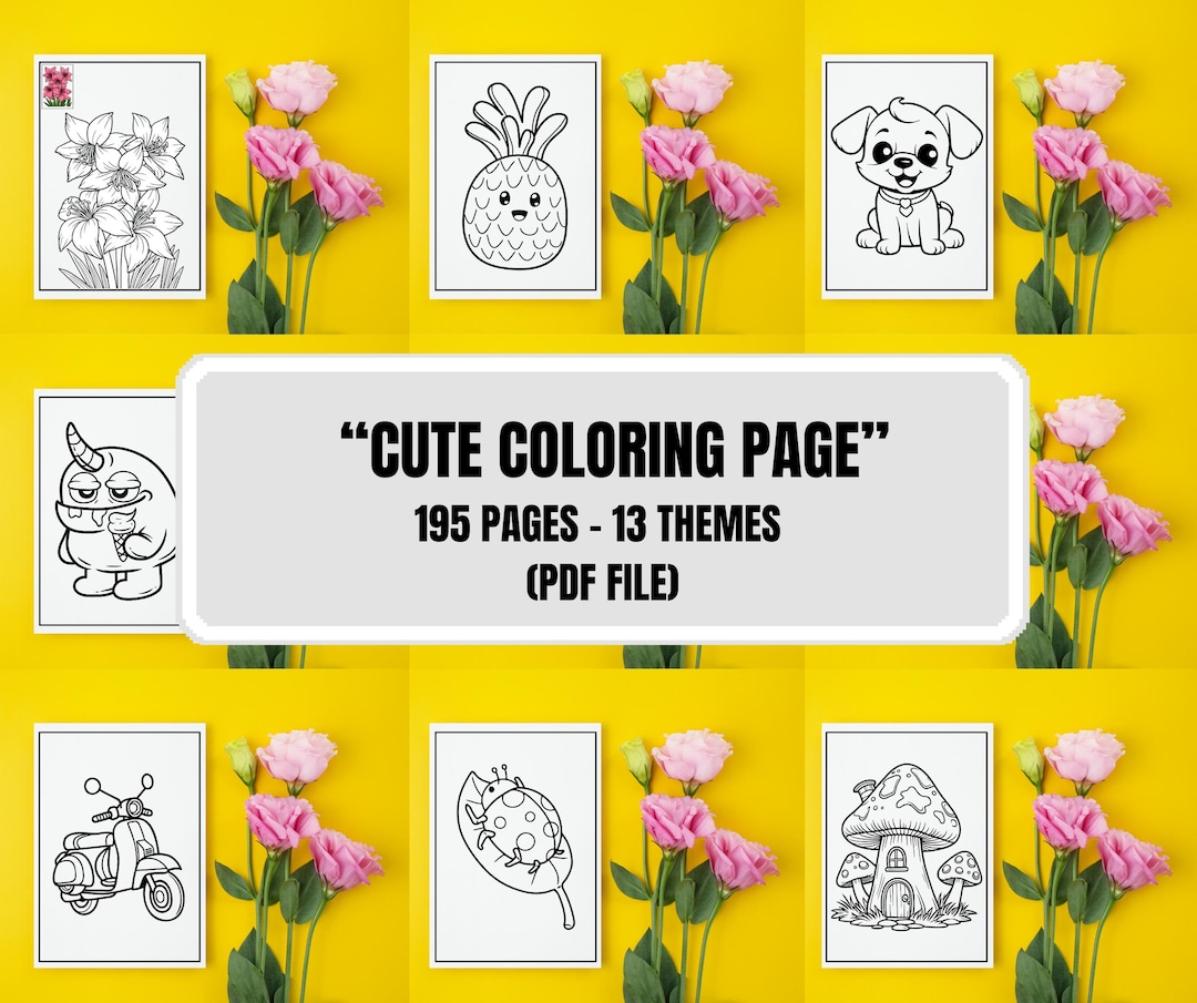 Printable Kids Coloring Pages Fun and Educational Activity Sheets for ...