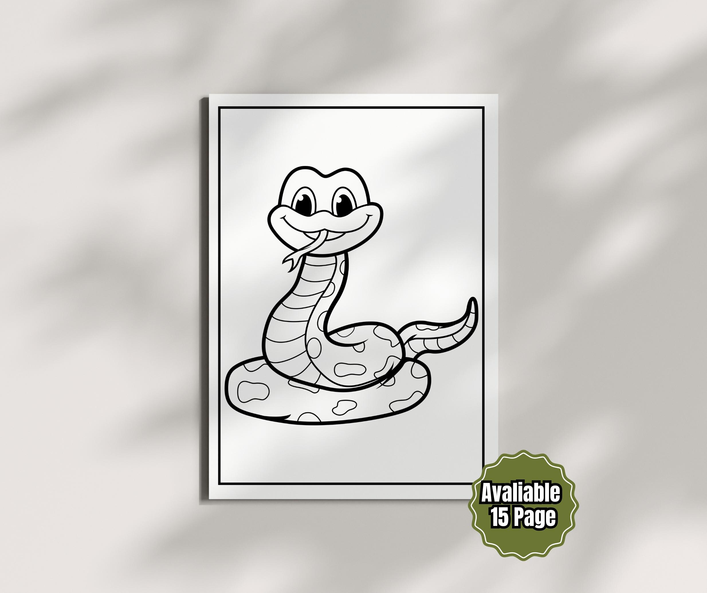 Animal Coloring Pages Bundle for Kids - Instant Download Fun Activities ...