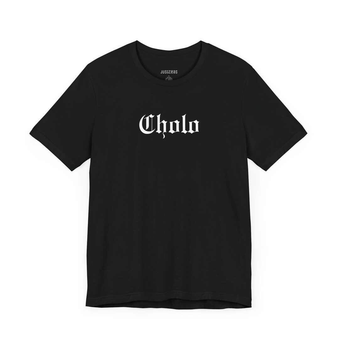 Cholo Old English Unisex Jersey Short Sleeve Tee - Etsy