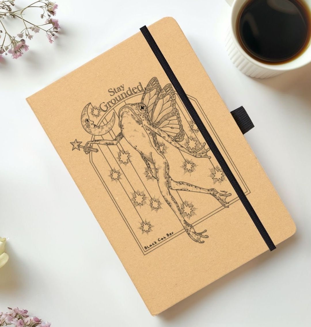 Frog Illustration Notebook - Etsy