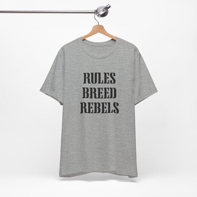 Rules Breed Rebels Tee for Punk Lovers, Resistors & Revolutionaries ...