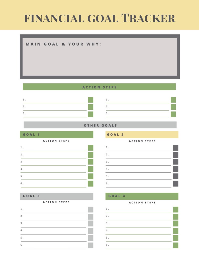 Family Budget Planner -digital Download - Etsy