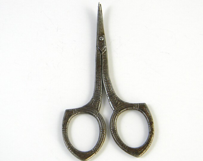 Antique Scissors, Nail Scissors, Embroidery Scissors Circa 1950 - Etsy
