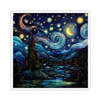 Vinyl Sticker / Decal - Vincent Van Gogh Collage of Paintings Self ...