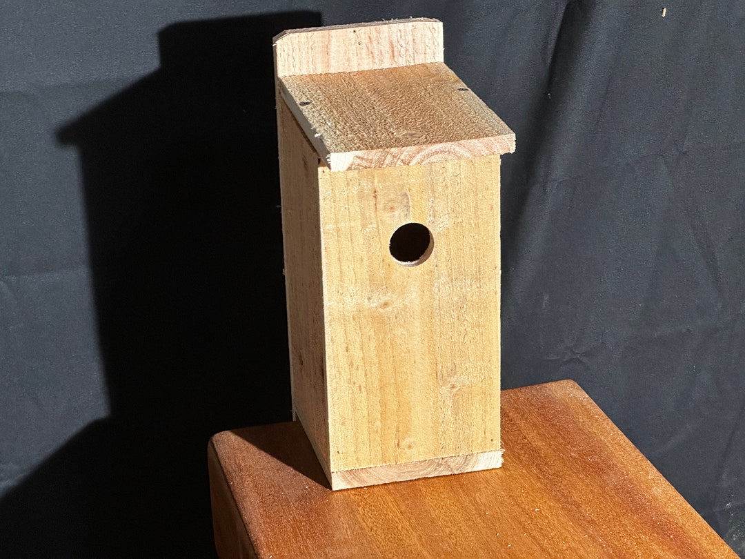 Rustic Red Cedar Birdhouse | Farmhouse Style Birdhouse | Handmade Cedar ...