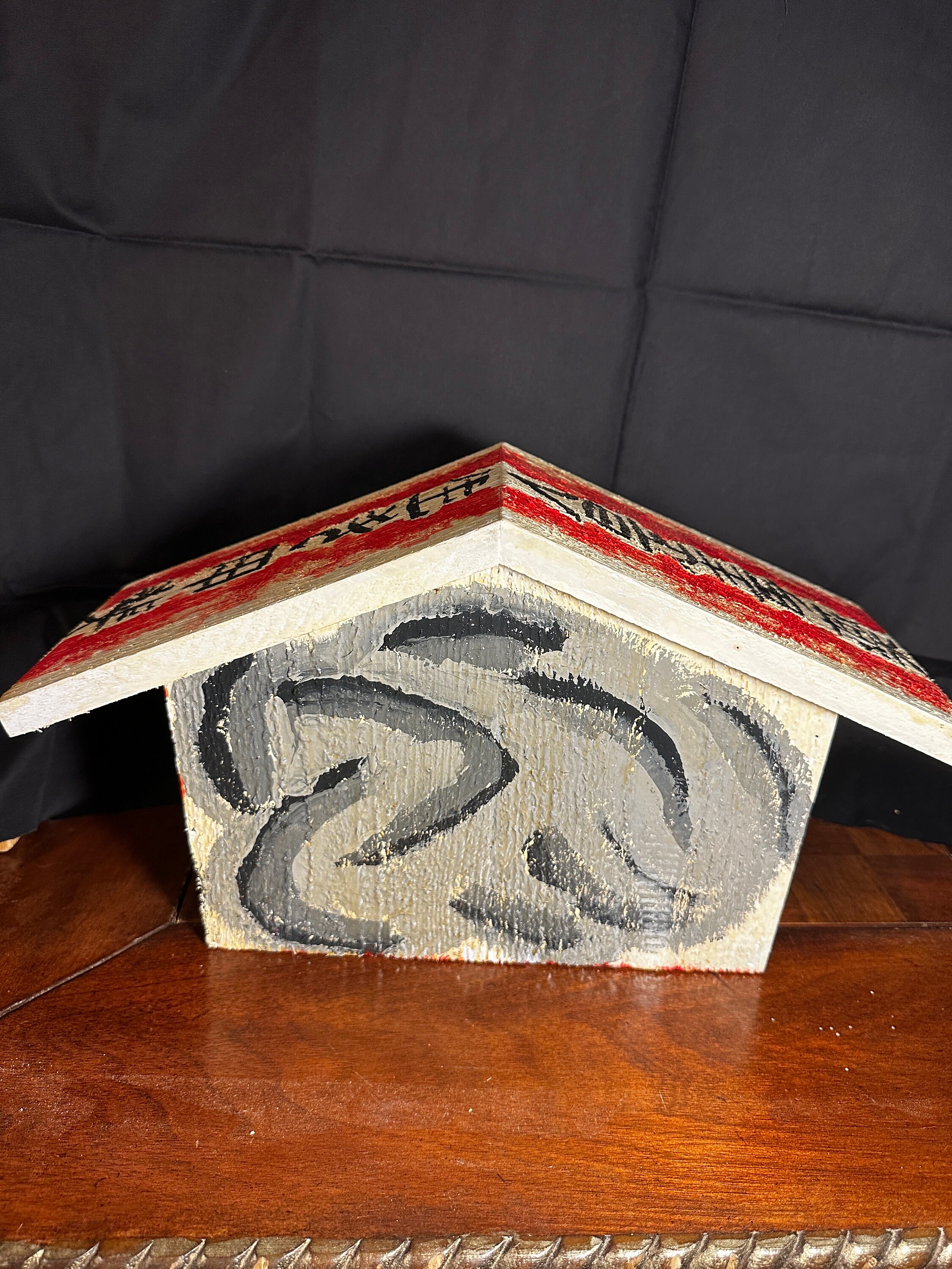 Custom Japanese Inspired Birdhouse | Handmade & Handpainted Birdhouse ...