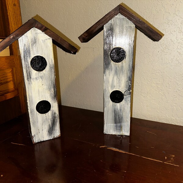 Rustic Birdhouse - Etsy