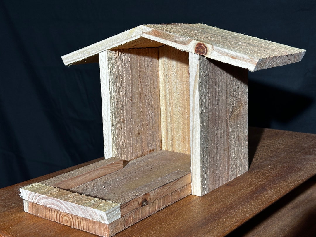 Handmade Cedar Bird Nesting Platform | Cedar Nesting Box | Dove Nesting ...