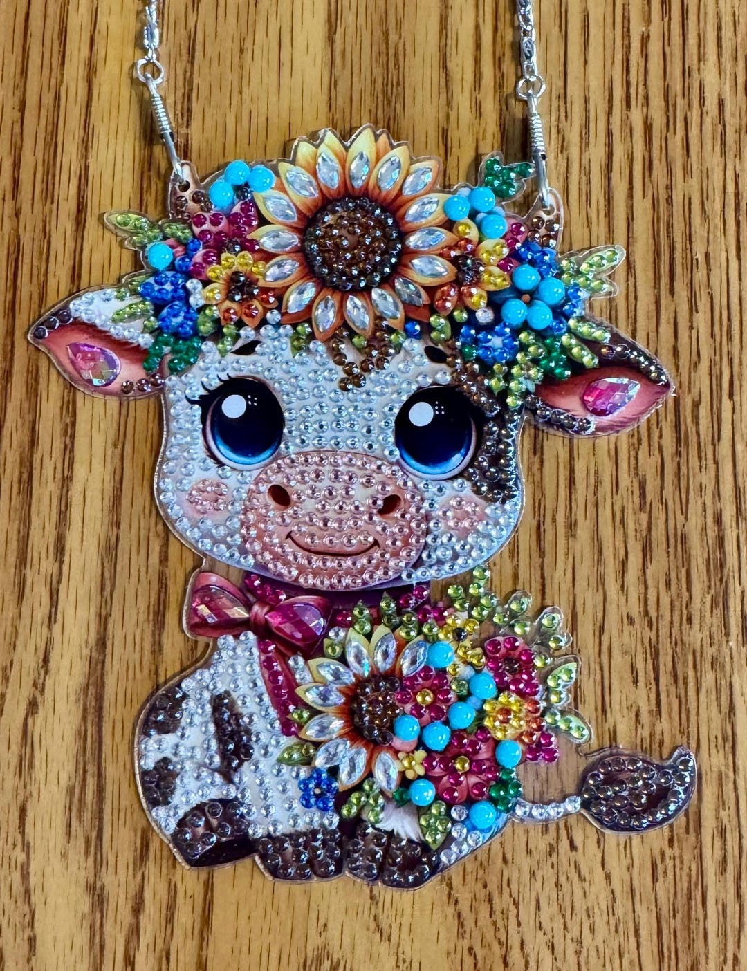 Cow Diamond Art Wall Hanging - Etsy