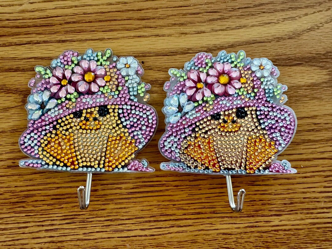 Set of Two Duck Diamond Painting Hooks - Etsy