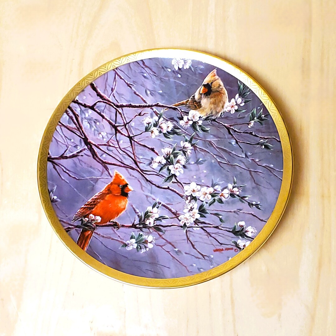Lenox Cardinal Spring Glory Collector Plate 8 1/4 Inch Bird of the ...