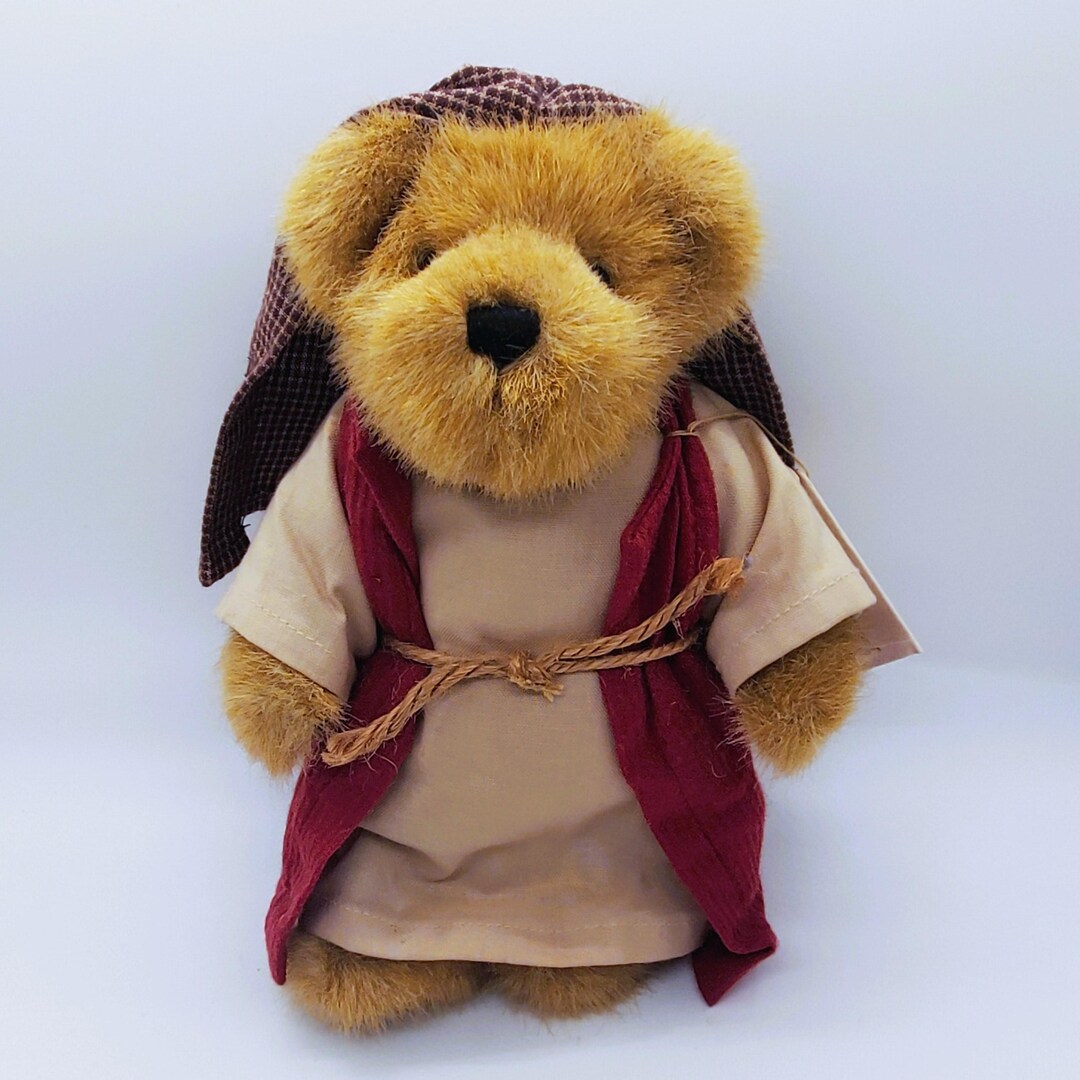 Boyds Bears Noah Plush Jointed Noah's Ark Vintage 2002 Boy NEW WITH ...