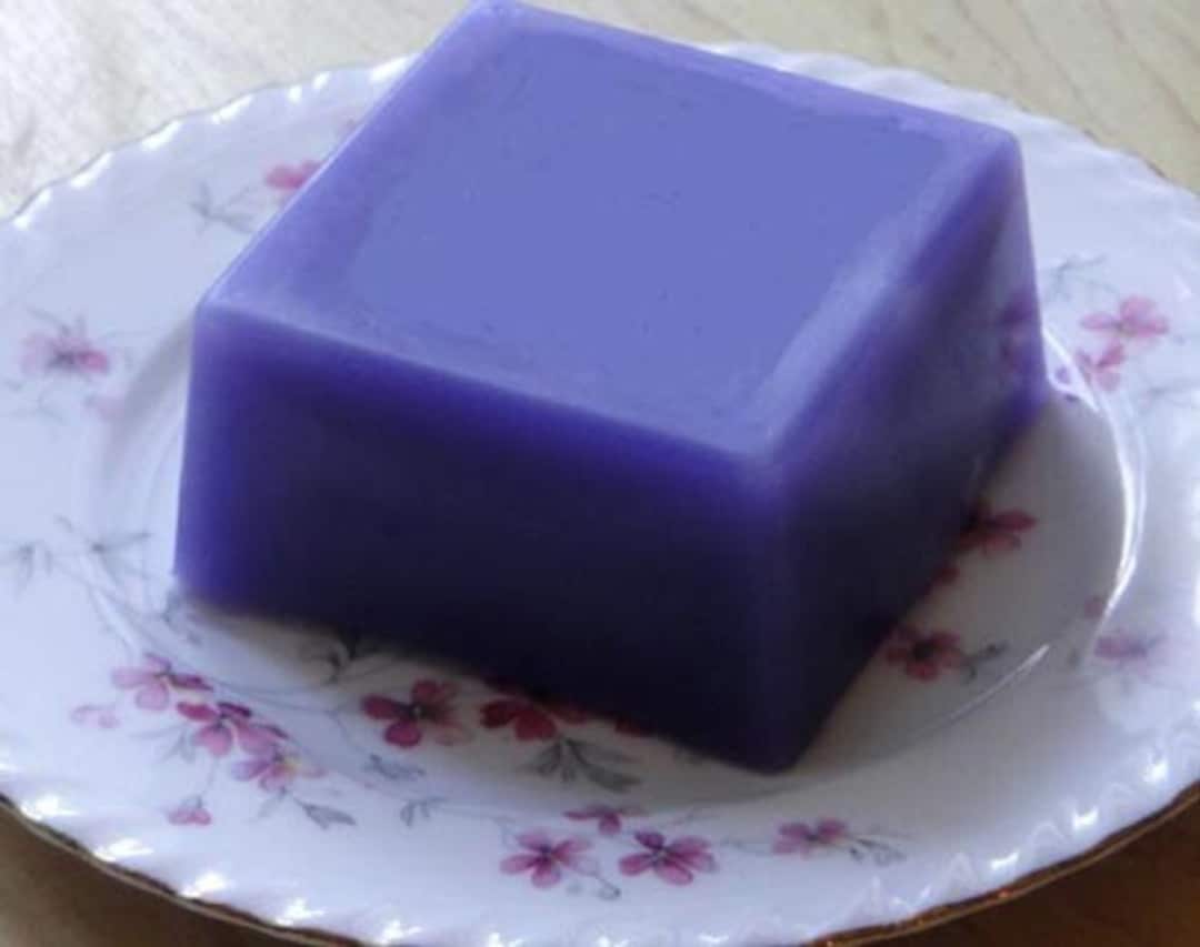 Fresh Violet Soap Bar, Purple Floral Bath Body Shower Berrysweet Stuff ...