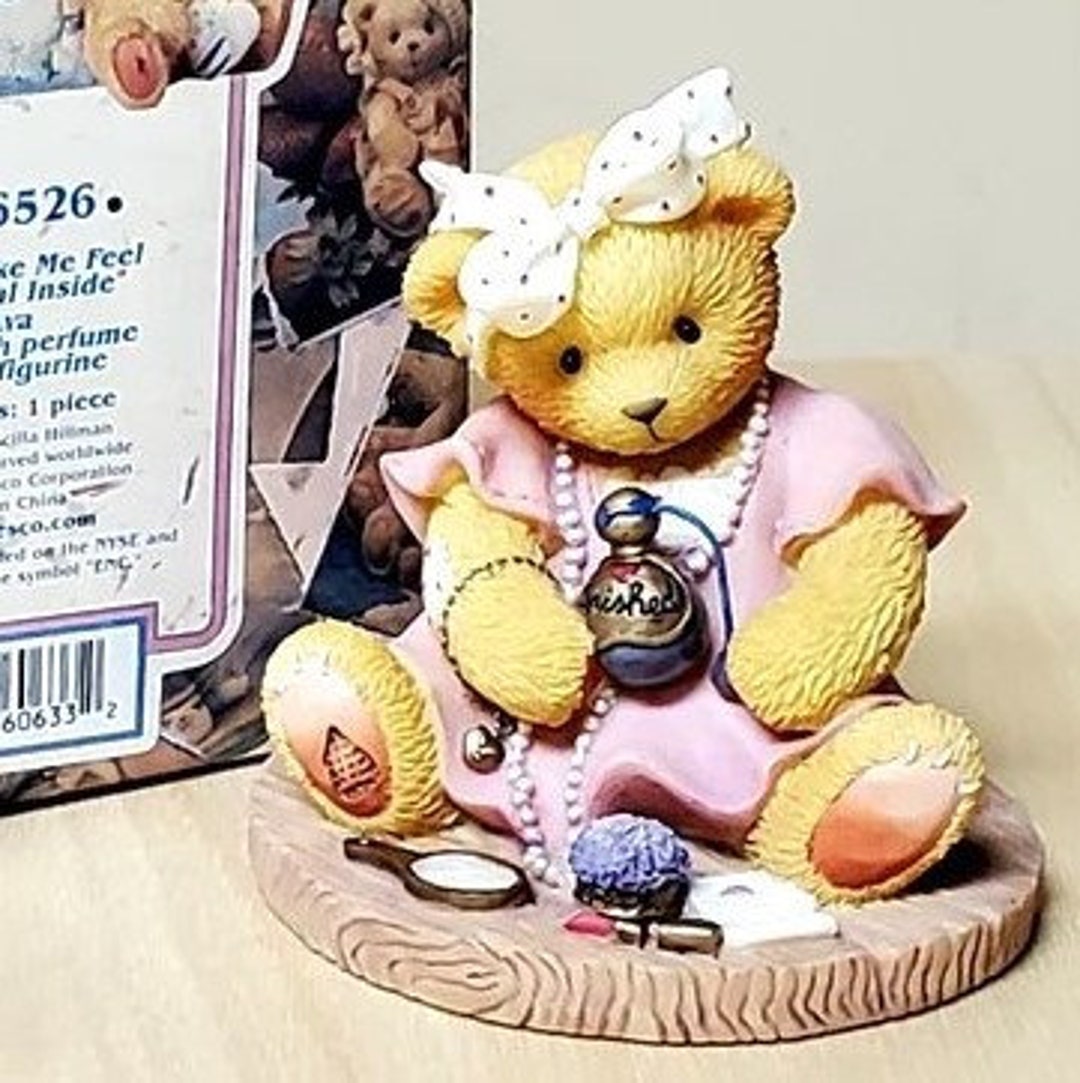 Cherished Teddies Ava Bear Figurine Avon Exclusive You Make Me Feel ...