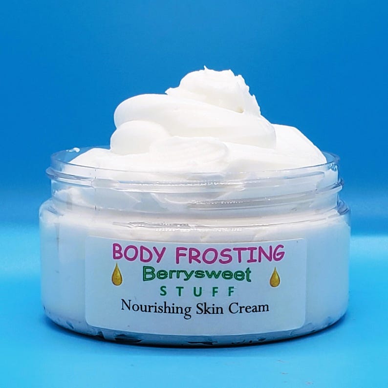 Sweet Yellow Pear Body Frosting 9 Oz Rich Cream Butter, Over Half Pound ...