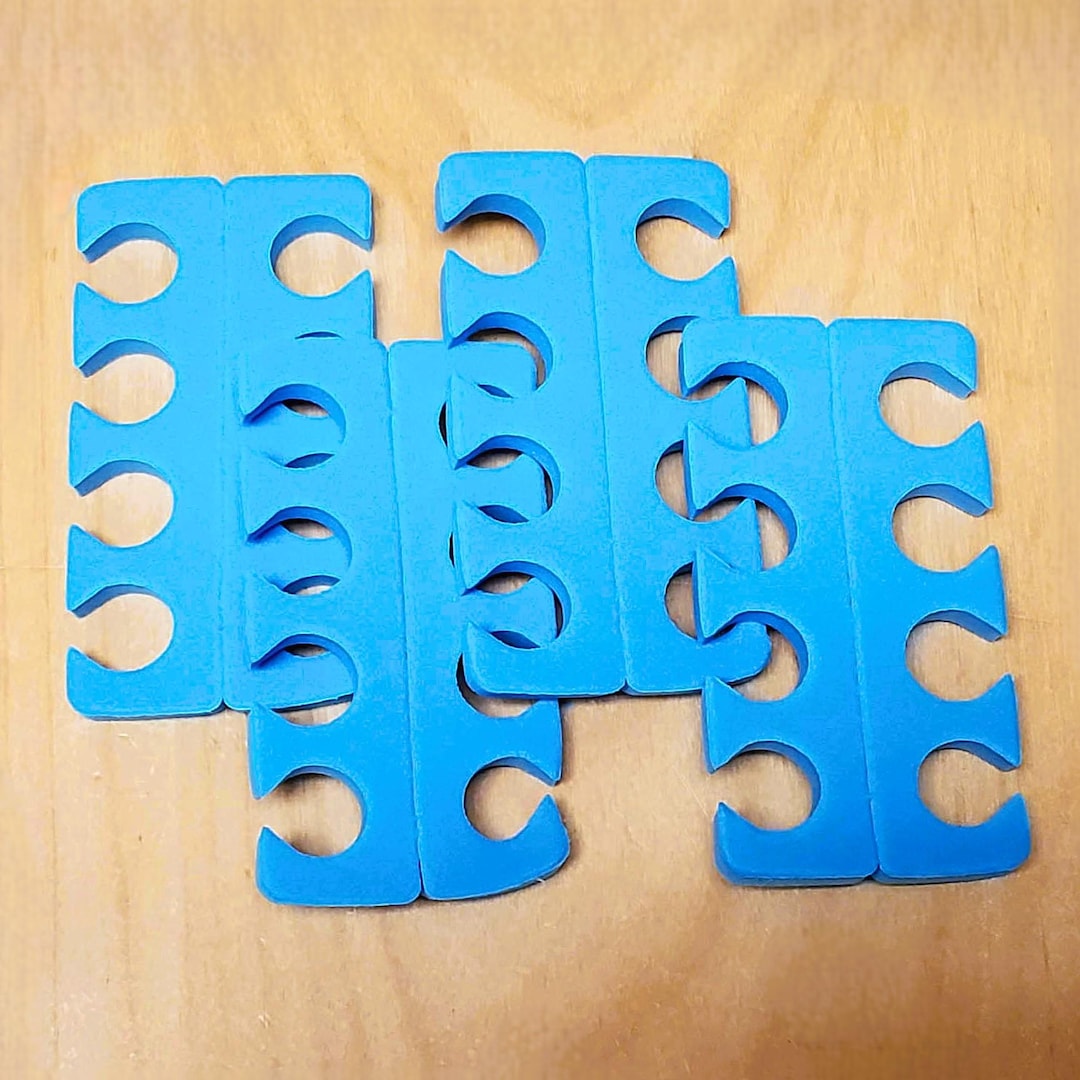 4 Pair Toe Finger Separators Sets for Pedicure Manicure Tool Foam Toe ...