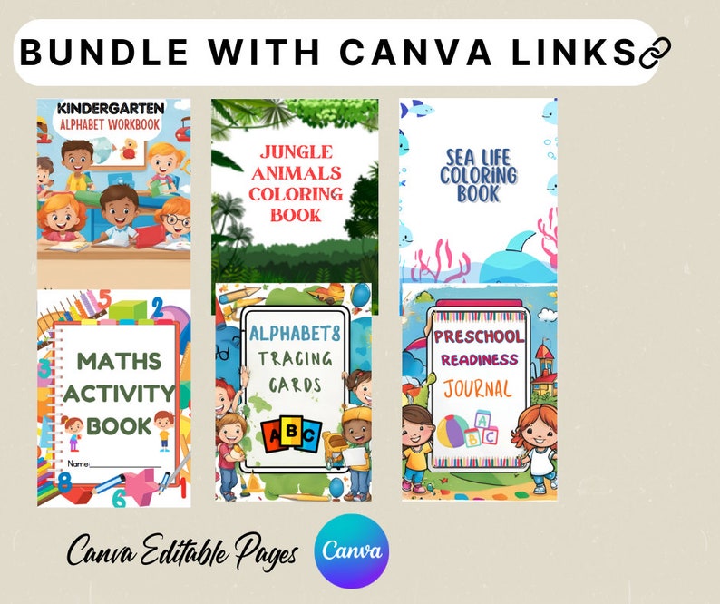 200+ Pages Pre-k Curriculum Worksheets Print Plr | Kindergarten ...