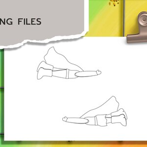 Flying Superhero Body Clip Art, Kids Graphics - Etsy