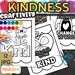 Printable Back to School Coloring Sheets With 12 Kindness Quotes for ...