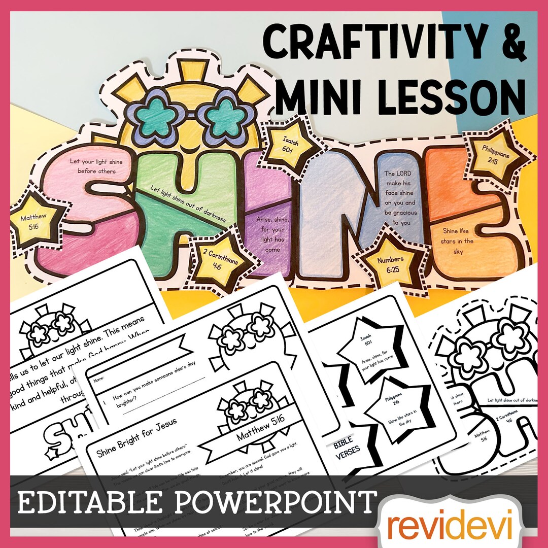 Christian VBS Vacation Bible Study, Summer Church Sunday School Craft ...