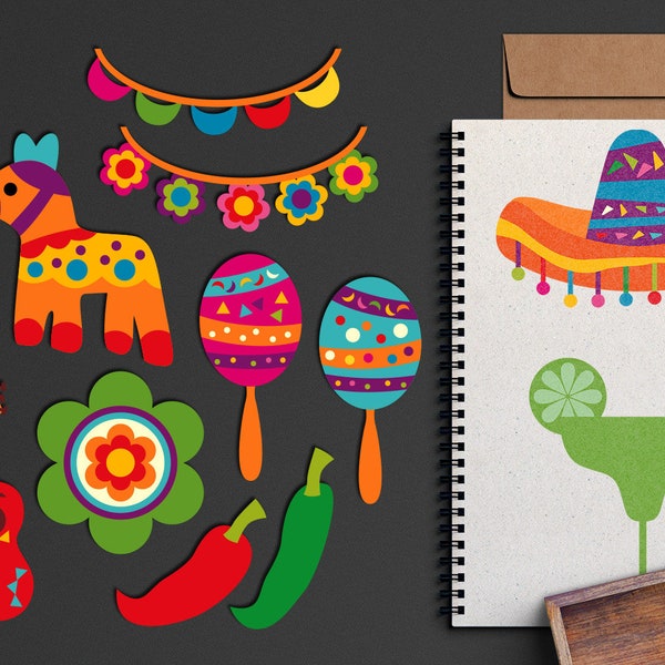 Piñata Clipart - Etsy