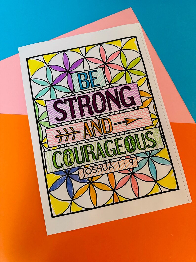 Printable Bible Coloring Pages for Teens and Adults. Inspirational ...