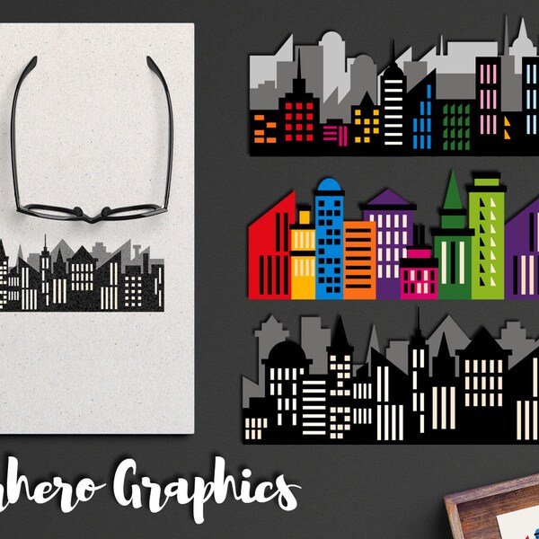 Superhero Building - Etsy