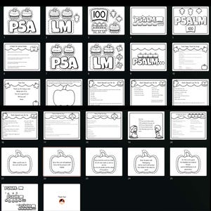 Printable Christian Thanksgiving Psalm 100 Lessons and Craft Activities ...