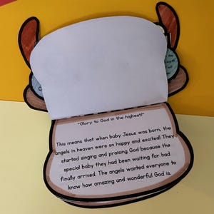 Cute Reindeer Craft. Printable Christmas Bible Lessons for Kids ...