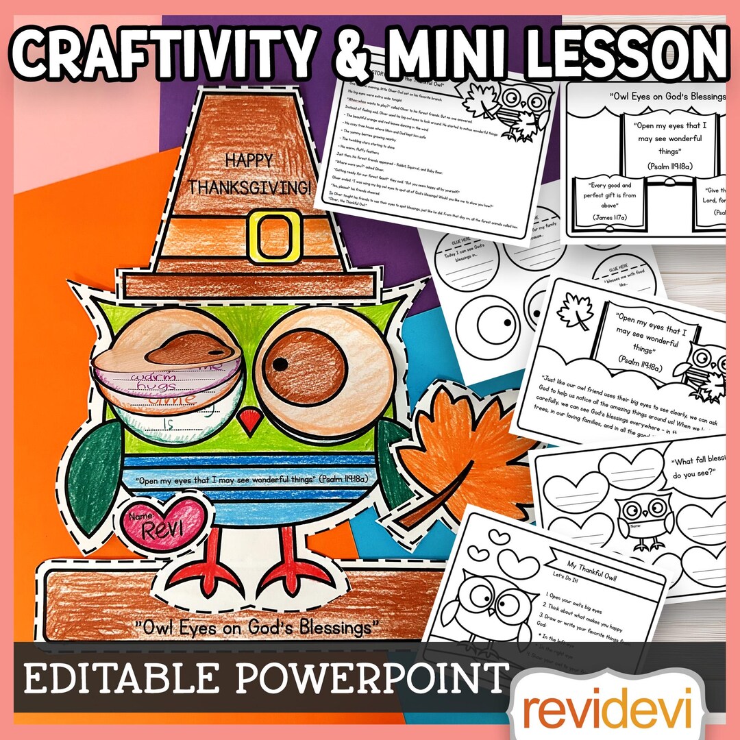 Printable Christian Thanksgiving Lessons and Craft Activities. Bible ...