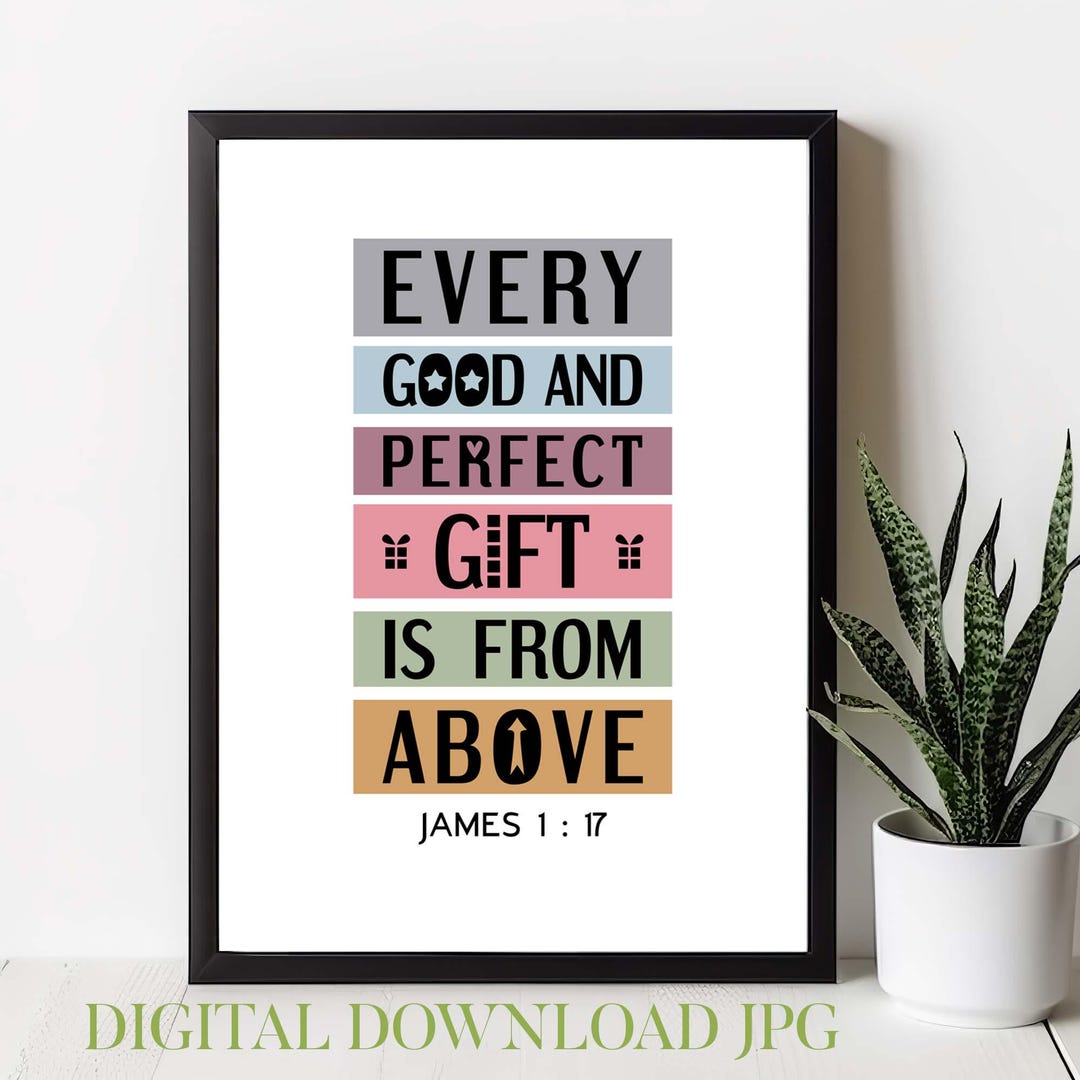 Bible Verse Wall Art. Printable Boho Christian Scripture Poster. Every ...