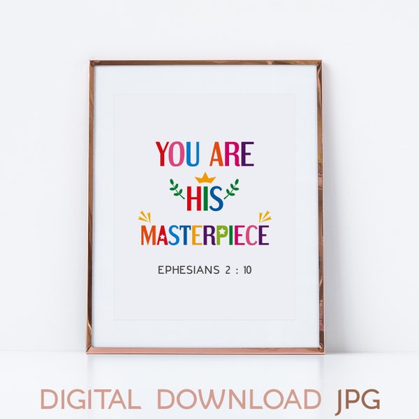 Bible Verse Poster - Etsy