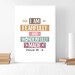 Printable Bible Verse Wall Art. Boho Design. I Am Fearfully - Etsy
