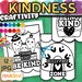 Printable Back to School Coloring Sheets With 12 Kindness Quotes for ...