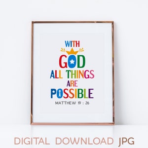Printable Bible Verse Wall Art Bundle Vol. 1 - Bible Quotes Posters for ...