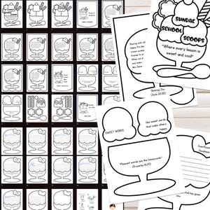Summer Vacation Bible Study 2025 Bundle. Printable Editable Sunday ...