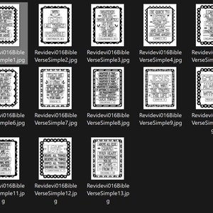 13 Printable Bible Verse Coloring Pages for Christian Sunday School ...