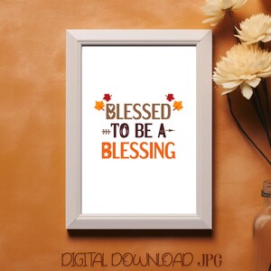 Thanksgiving Wall Art Decor. Printable Christian Church Sunday School ...