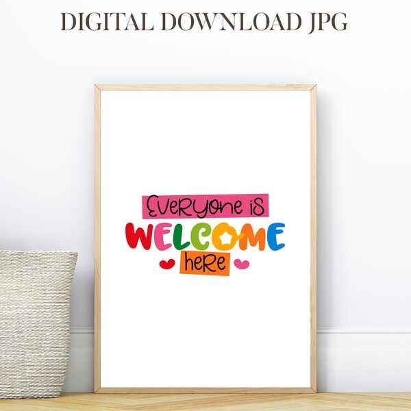 Diversity Wall Art - Etsy