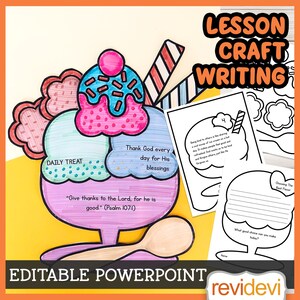 Printable Christian Bible Lessons for Kids. Editable. Summer Bible ...