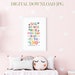 Printable Music Wall Art for Sunday School. Bible Verse Decor, Sing and ...