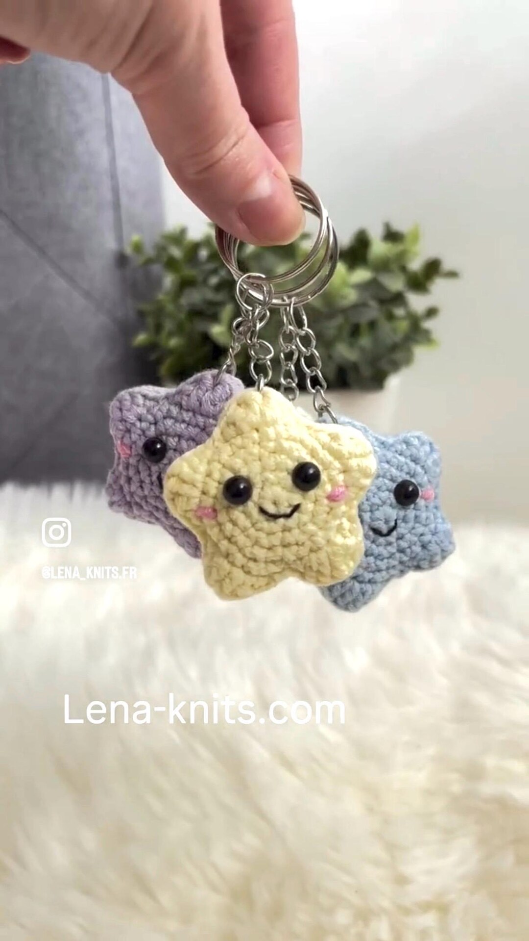 Handmade Star Keychain Gift - Etsy