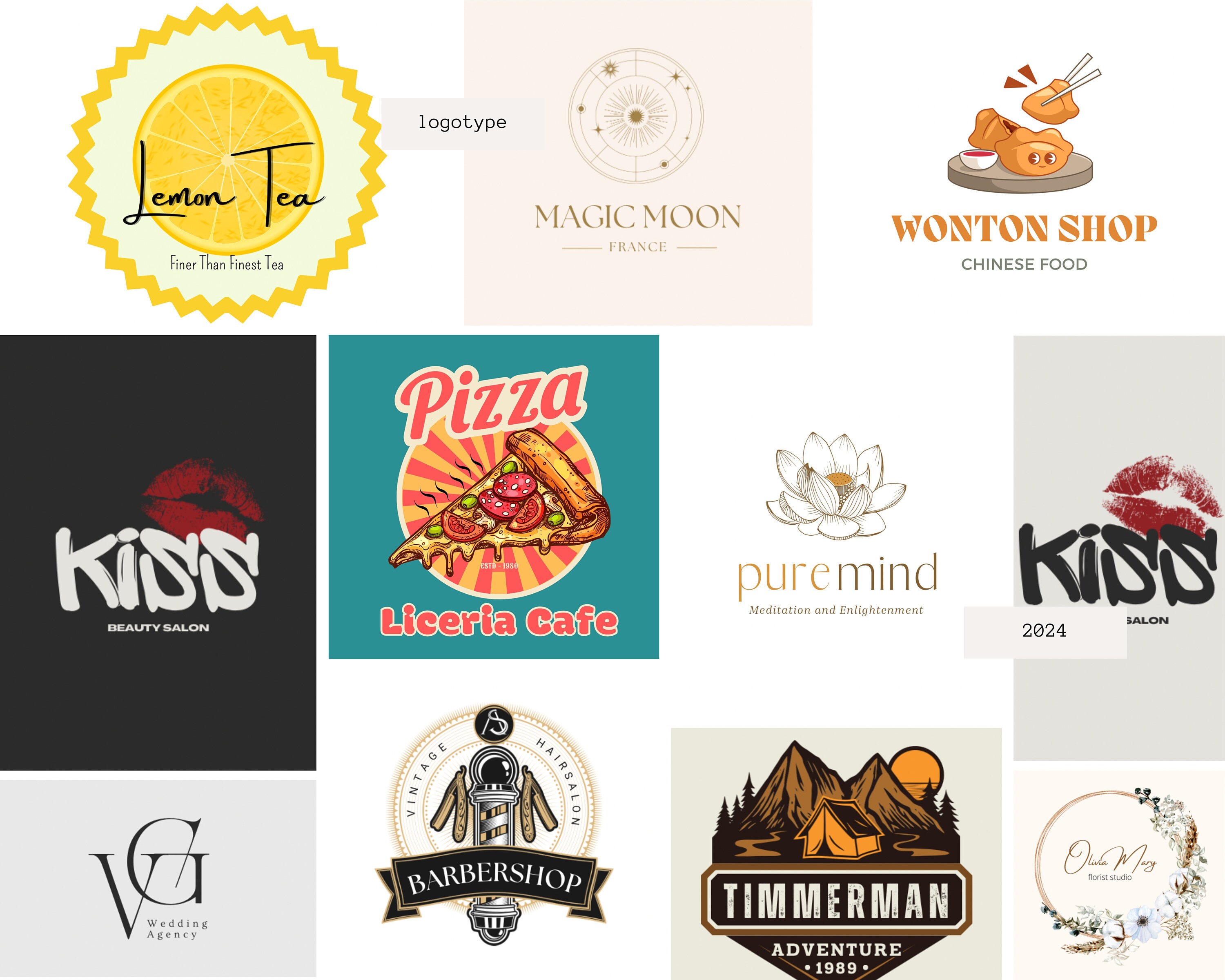 Logo Design, Individual Logo Design, Logo Design for Business, Luxury ...