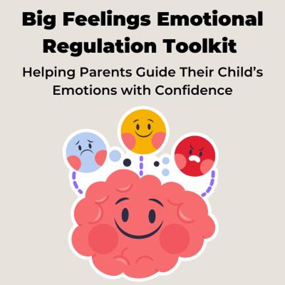 Big Feelings Emotional Regulation Toolkit for Kids – Calming Strategies ...