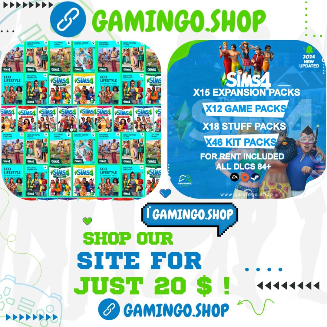 Exclusive Offer the Sims 4 Complete Collection 84 With All DLC Stuff ...