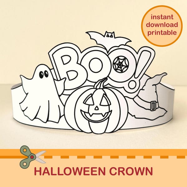 Pumpkin Crown - Etsy