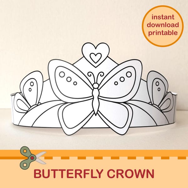 Butterfly Crown - Etsy