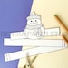 Snowman Paper Crown Christmas Colouring Printable Kids Craft Winter ...